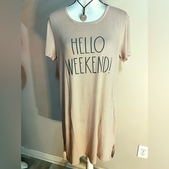 Rae Dunn | Intimates & Sleepwear | Nwt Rae Dunn Pajama Size M Hello ...